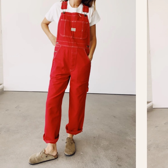 hey gang | Pants & Jumpsuits | Nwt Hey Gang Adult The Miner Overalls ...